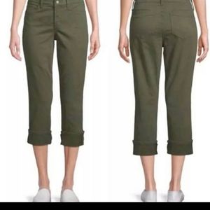 NYDJ | Jeans | Dayla Nydj 8 Wide Cuff Capri Lift Technology Puddle Hem ...